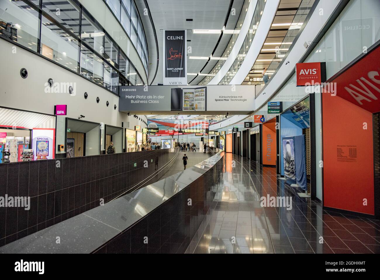 Vienna Airport VIE - Terminal 3 - VIENNA, AUSTRIA, EUROPE - AUGUST 1 ...