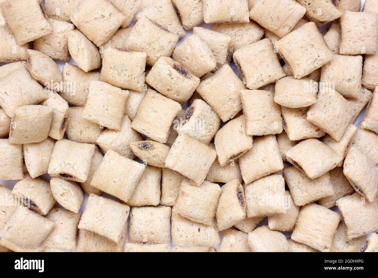 Cookies background. Corn pads close up. Edible background. Beige ...