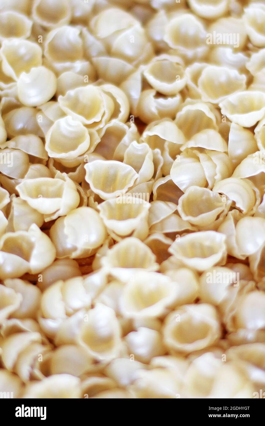 Background from pasta. Edible background Stock Photo - Alamy
