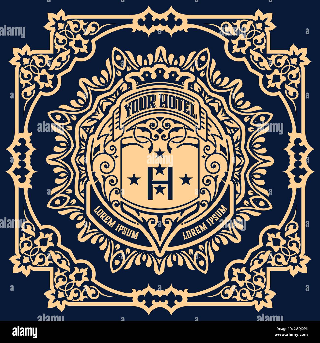 Western card with vintage style Stock Vector Image & Art - Alamy