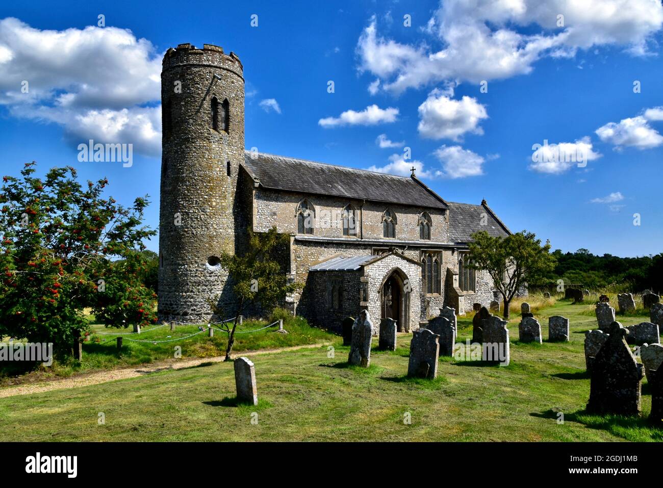 St. Mary’s Church in Roughton, Norfolk Stock Photo - Alamy