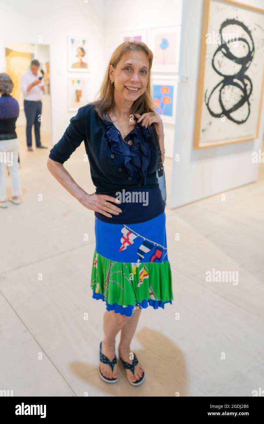 Terry Sarro attends Market Art + Design The Hamptons at the ...