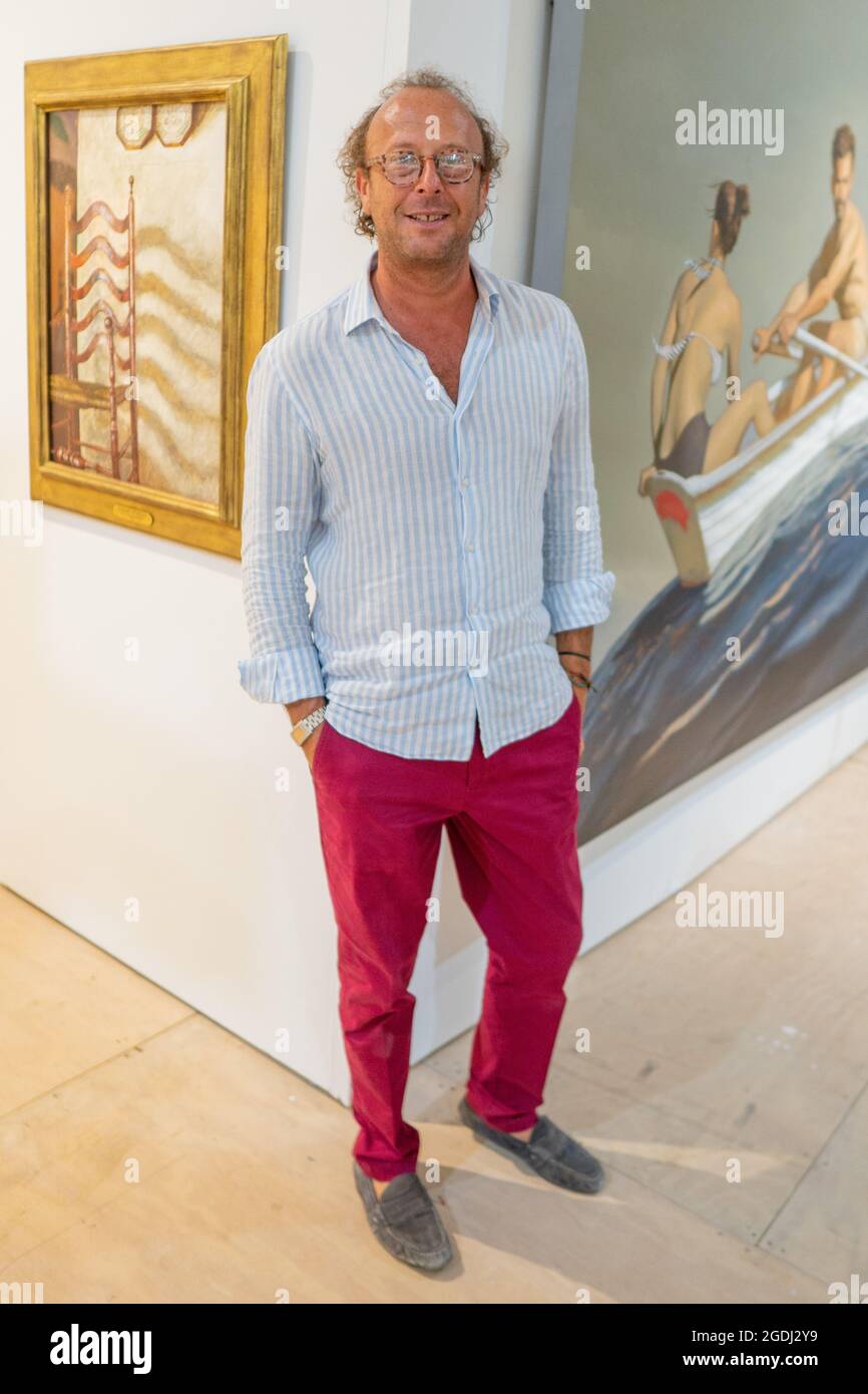 Enrico Bruni attends Market Art Design The Hamptons at the Bridgehampton Museum in Bridgehampton ...