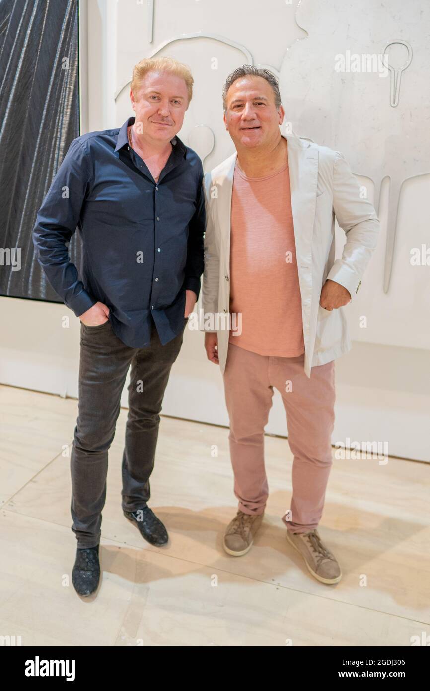 Dr. David Shusterman and Adam Weiss attend Market Art Design The ...