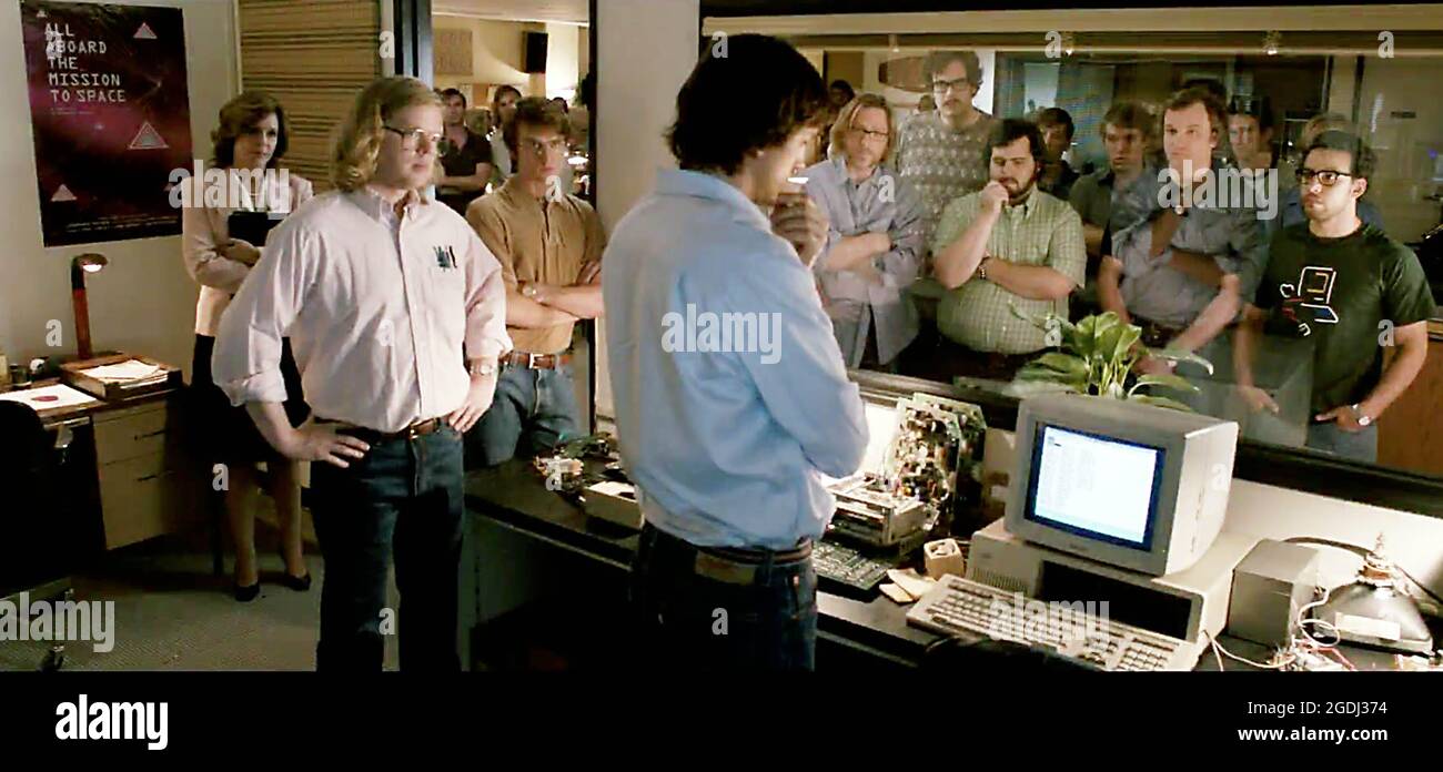Ashton Kutcher Steve Jobs Desk