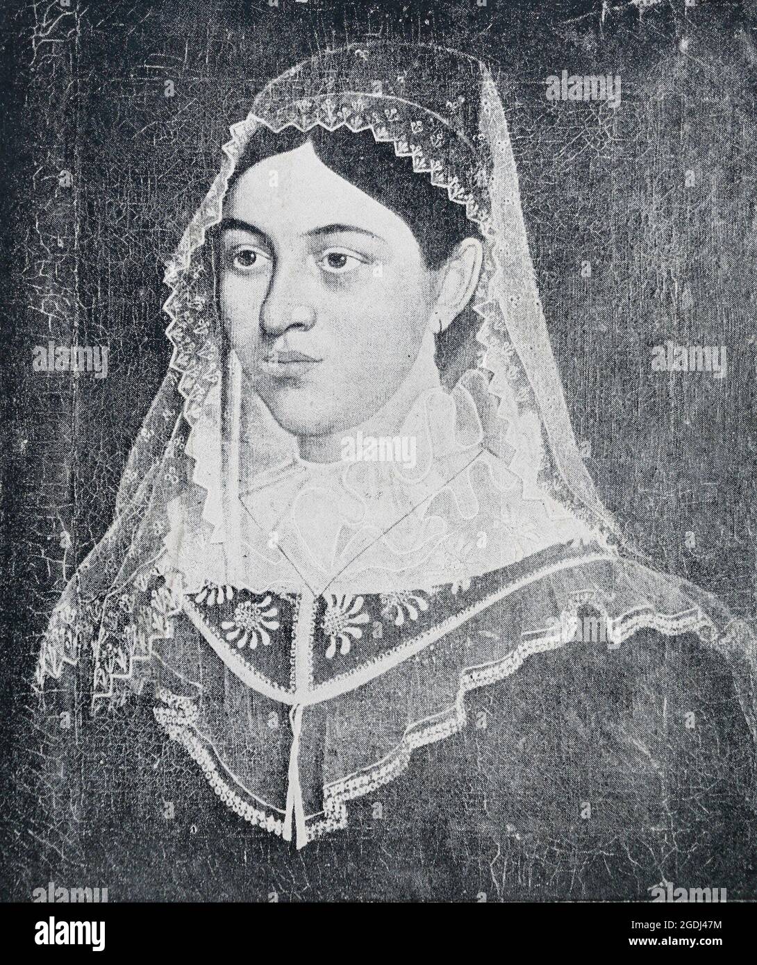 Tsarina Evdokiya Feodorovna, nee Lopukhina (1669-1731) - Tsarina, the ...