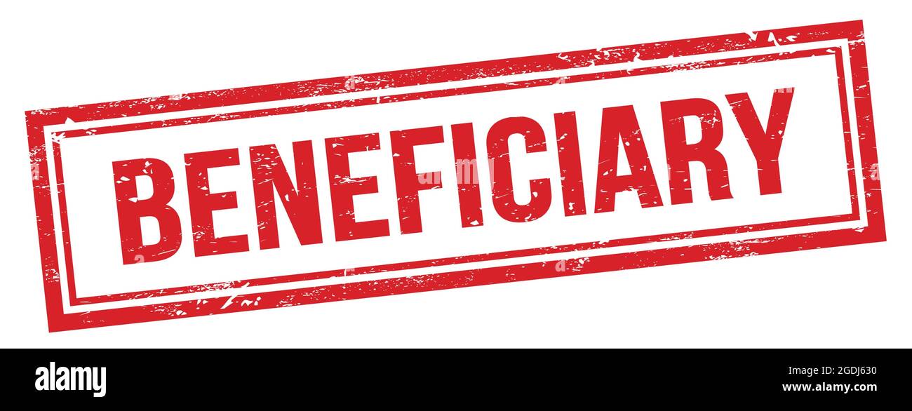 Beneficiary stamp hi-res stock photography and images - Alamy