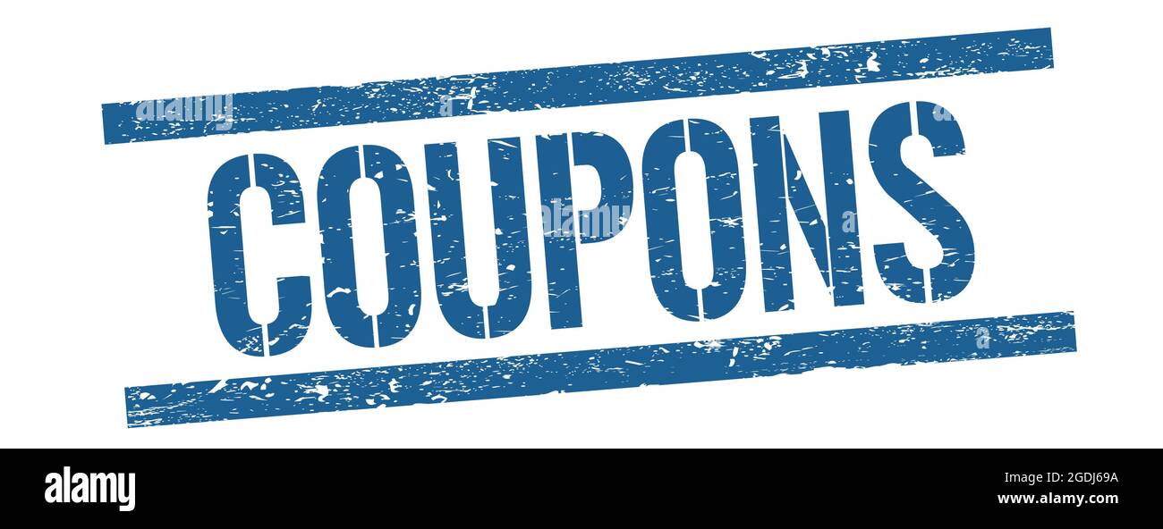 Coupons stamp hi-res stock photography and images - Alamy