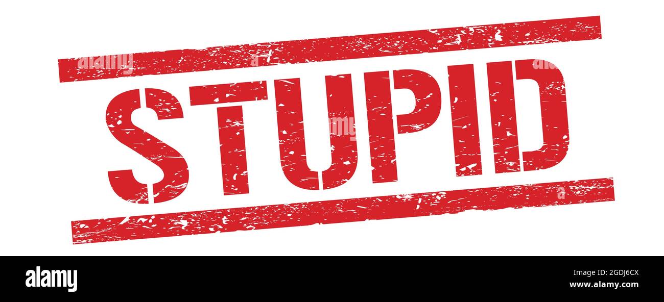 Stupid stamp hi-res stock photography and images - Alamy