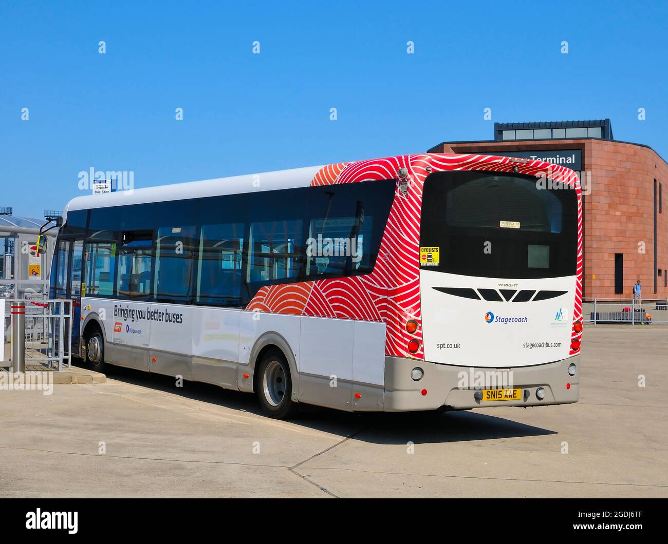 Stagecoach bus parked hi-res stock photography and images - Alamy