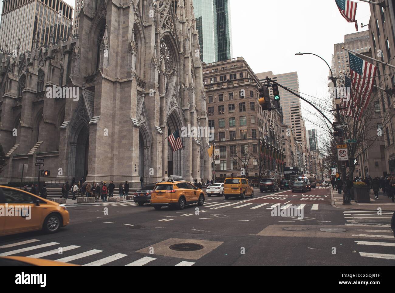 View of streets in New York City Stock Photo - Alamy