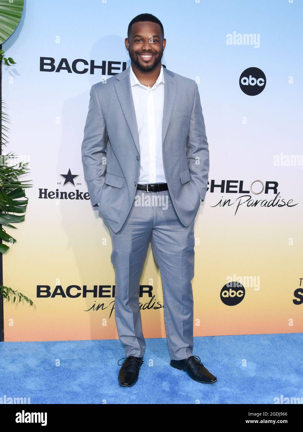 12 August 2021 - Santa Monica, California - Tre Cooper. ABC's "Bachelor ...