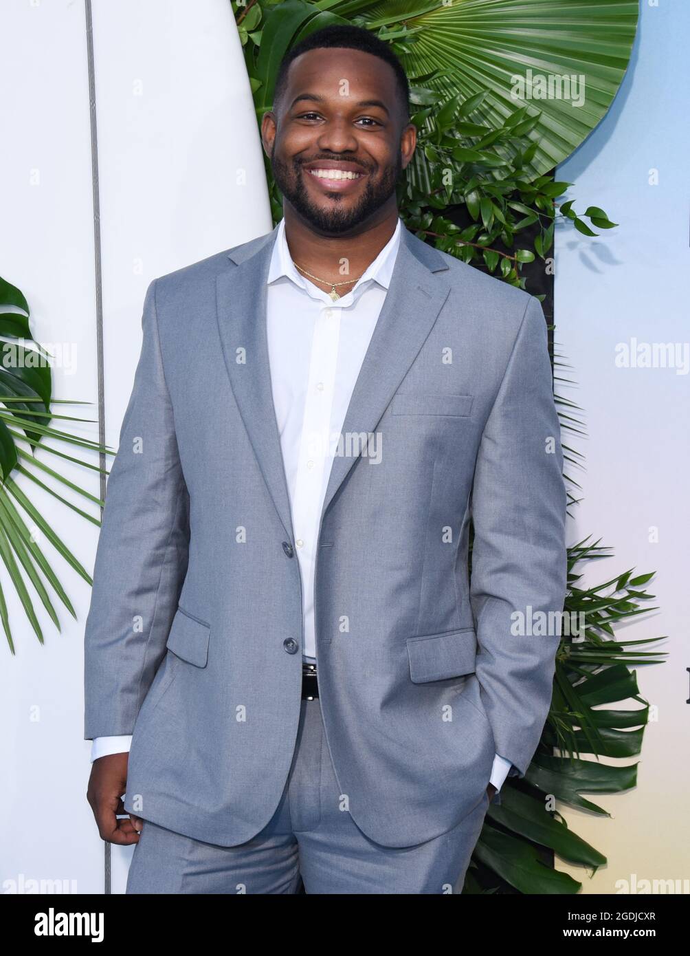 12 August 2021 - Santa Monica, California - Tre Cooper. ABC's "Bachelor ...