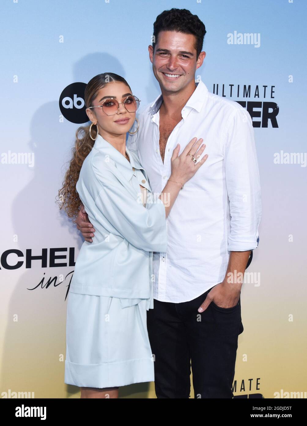 Santa Monica, California, USA. 12th Aug, 2021. Sarah Hyland and Wells ...