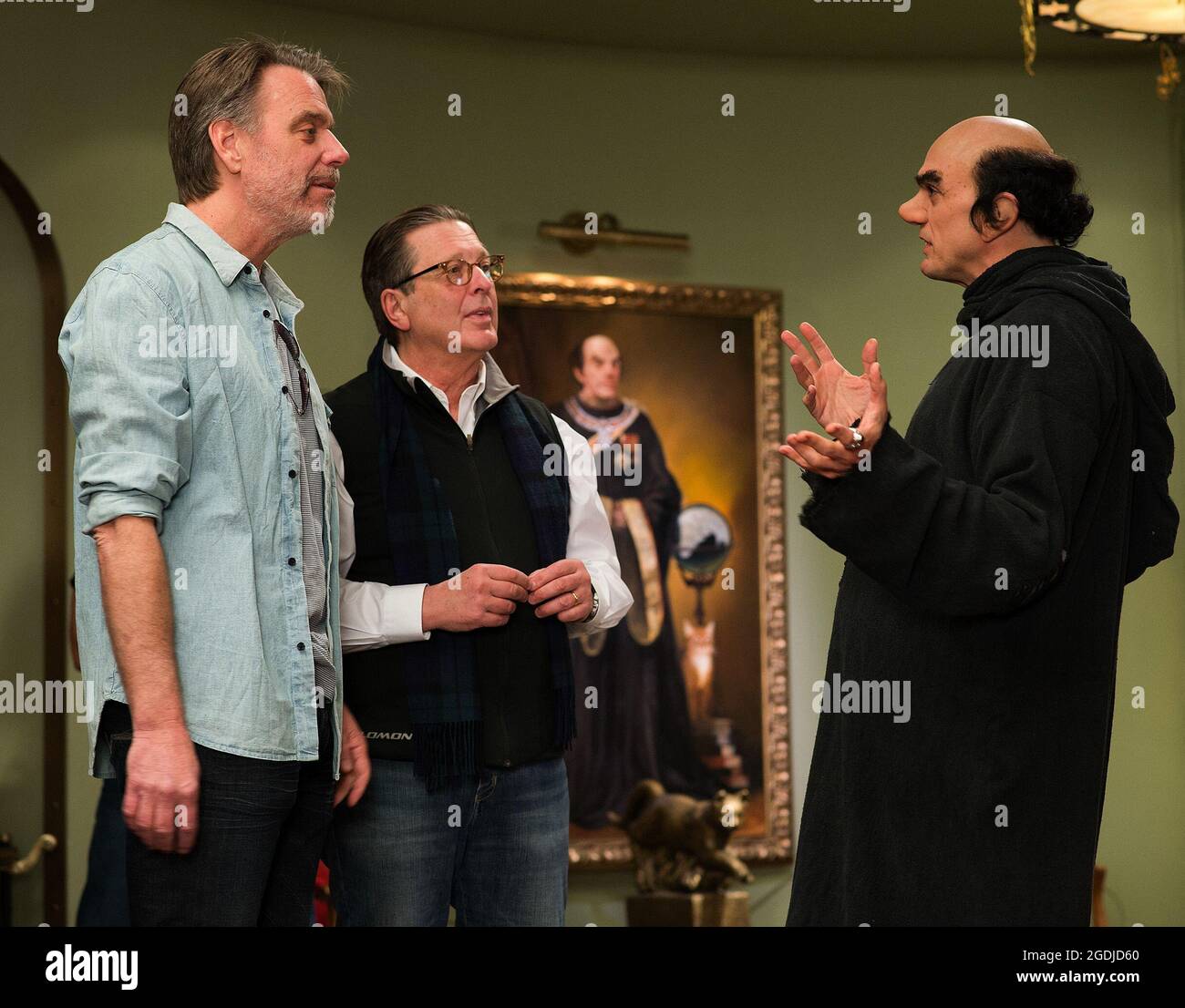 Los Angeles, USA. Hank Azaria, Producer Jordan Kerner and Director Raja ...