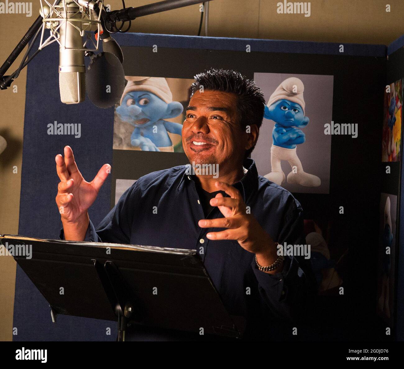 Los Angeles, USA. George Lopez voices 'Grouchy' in the ©Columbia ...
