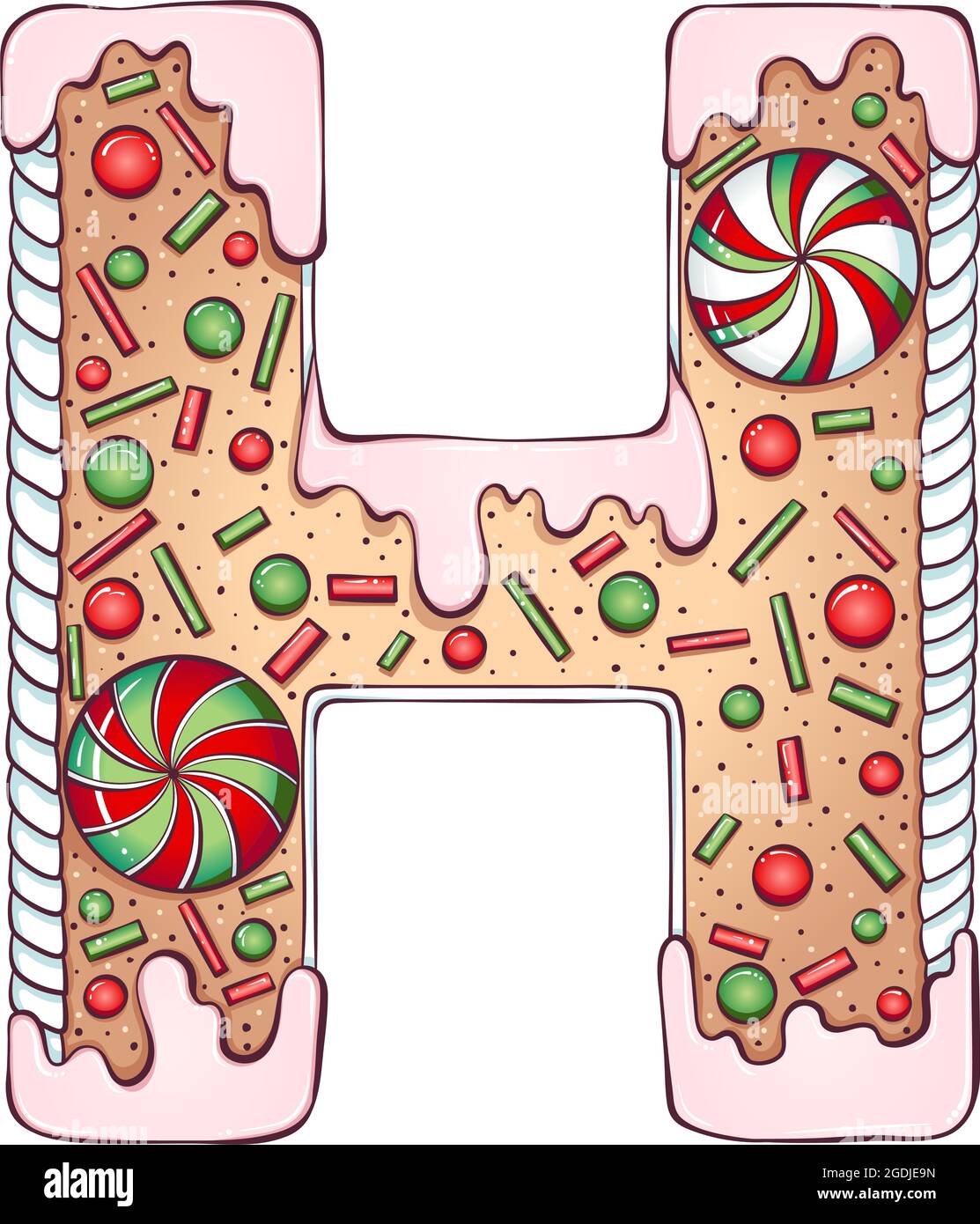 H bread Cut Out Stock Images & Pictures - Alamy