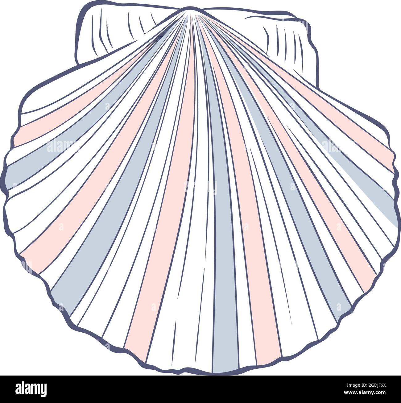 Top view seafood in Stock Vector Images - Alamy