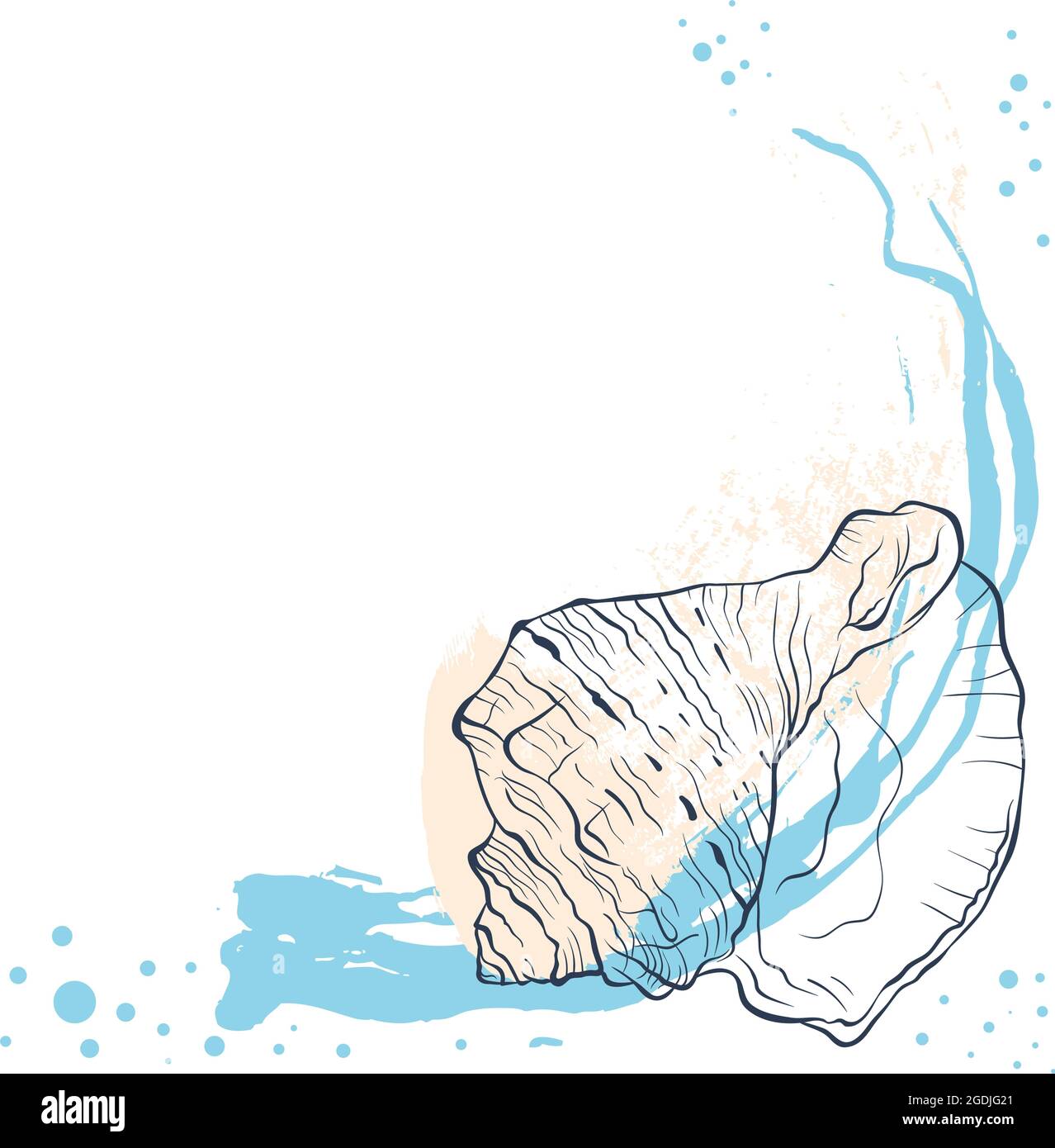 Spiral seashell on grunge background Stock Vector Image & Art - Alamy