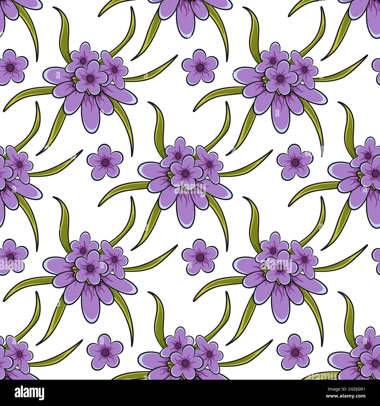 Lavender plant Stock Vector Images - Alamy