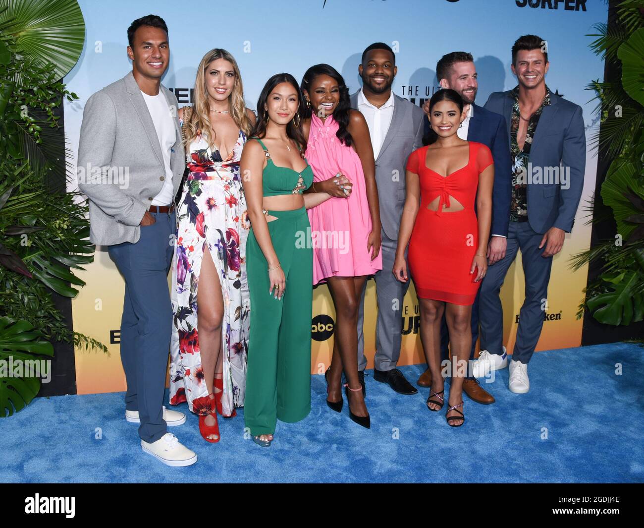 12 August 2021 - Santa Monica, California - Aaron Clancy, Victoria ...