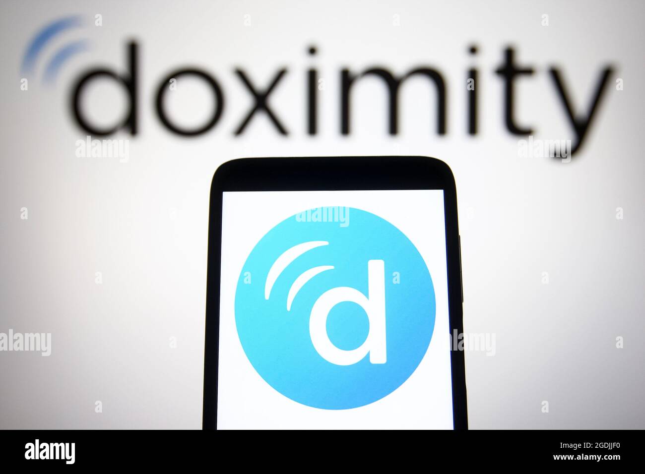 Doximity logo hi-res stock photography and images - Alamy