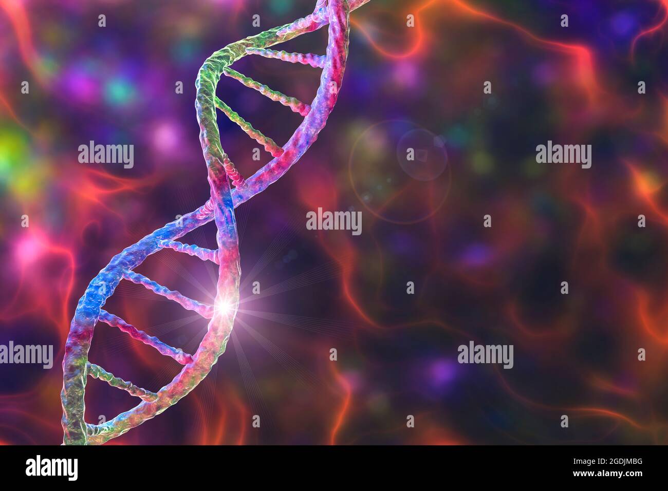 Genetic mutation, conceptual illustration Stock Photo - Alamy