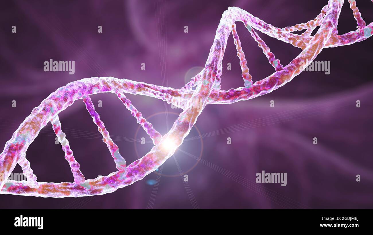 Genetic mutation, conceptual illustration Stock Photo - Alamy