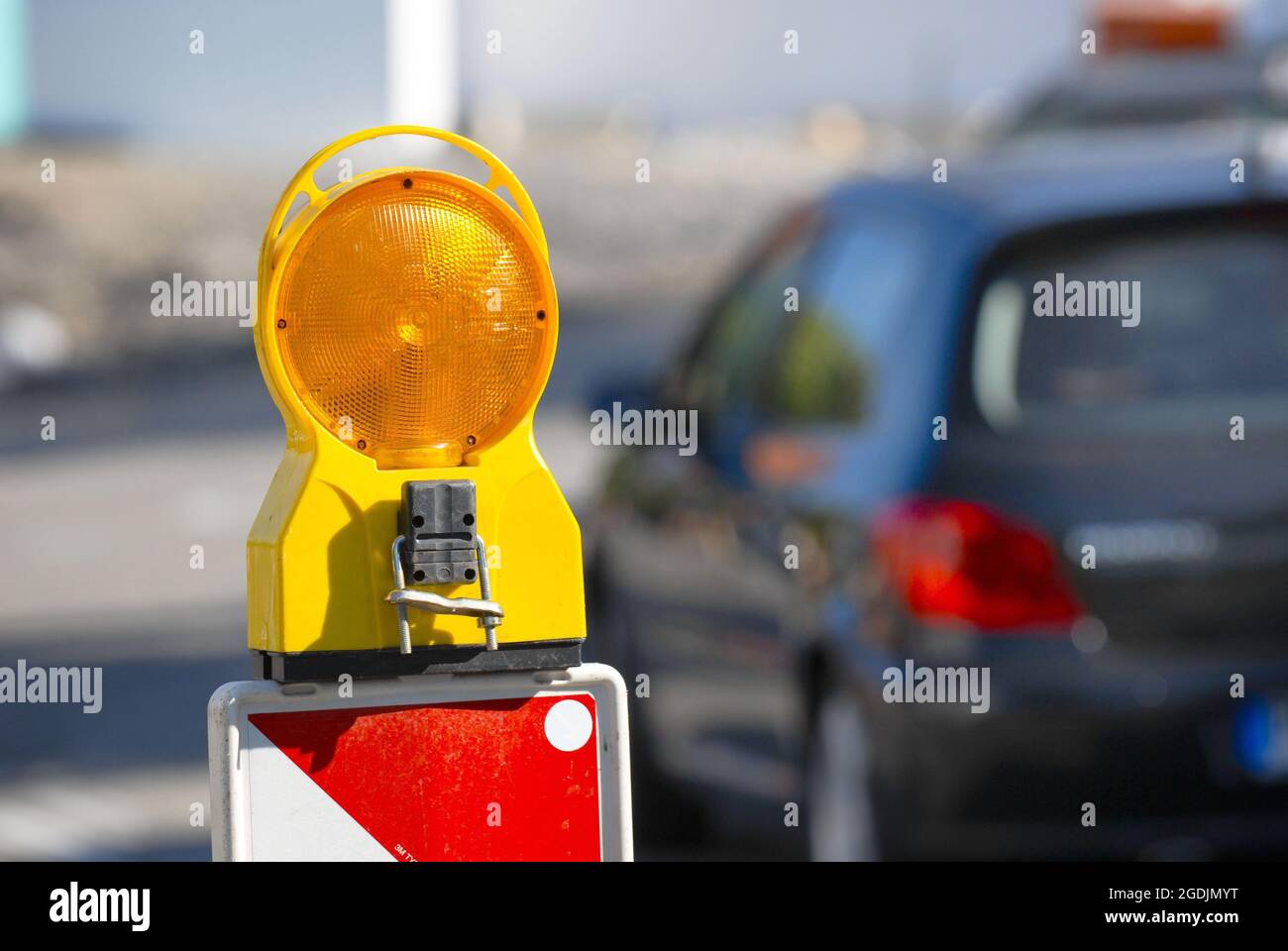 Traffic beacon, Germany Stock Photo - Alamy