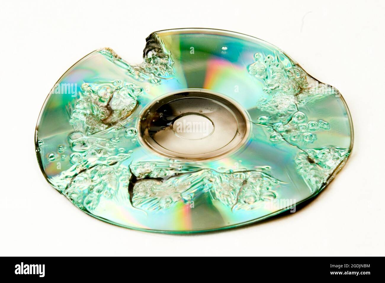 Melted computer hi-res stock photography and images - Alamy