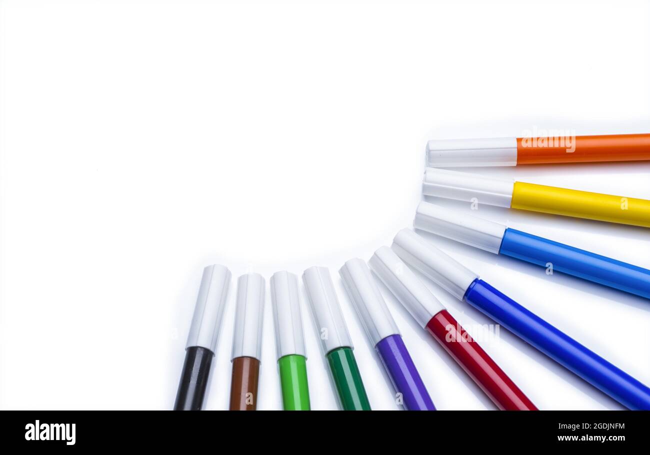 Felt tip pens hi-res stock photography and images - Alamy