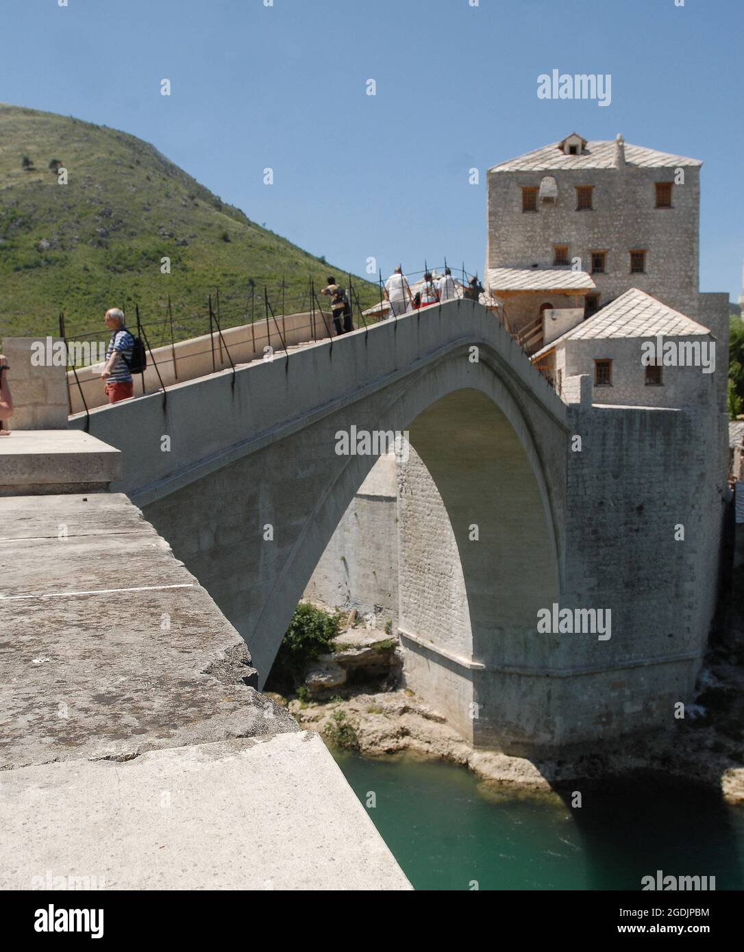 Mostar bridge destroyed hi-res stock photography and images - Alamy