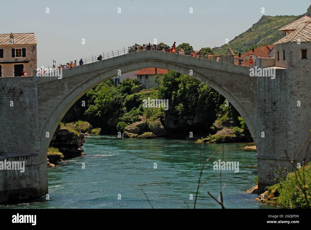 Mostar bridge destroyed hi-res stock photography and images - Alamy