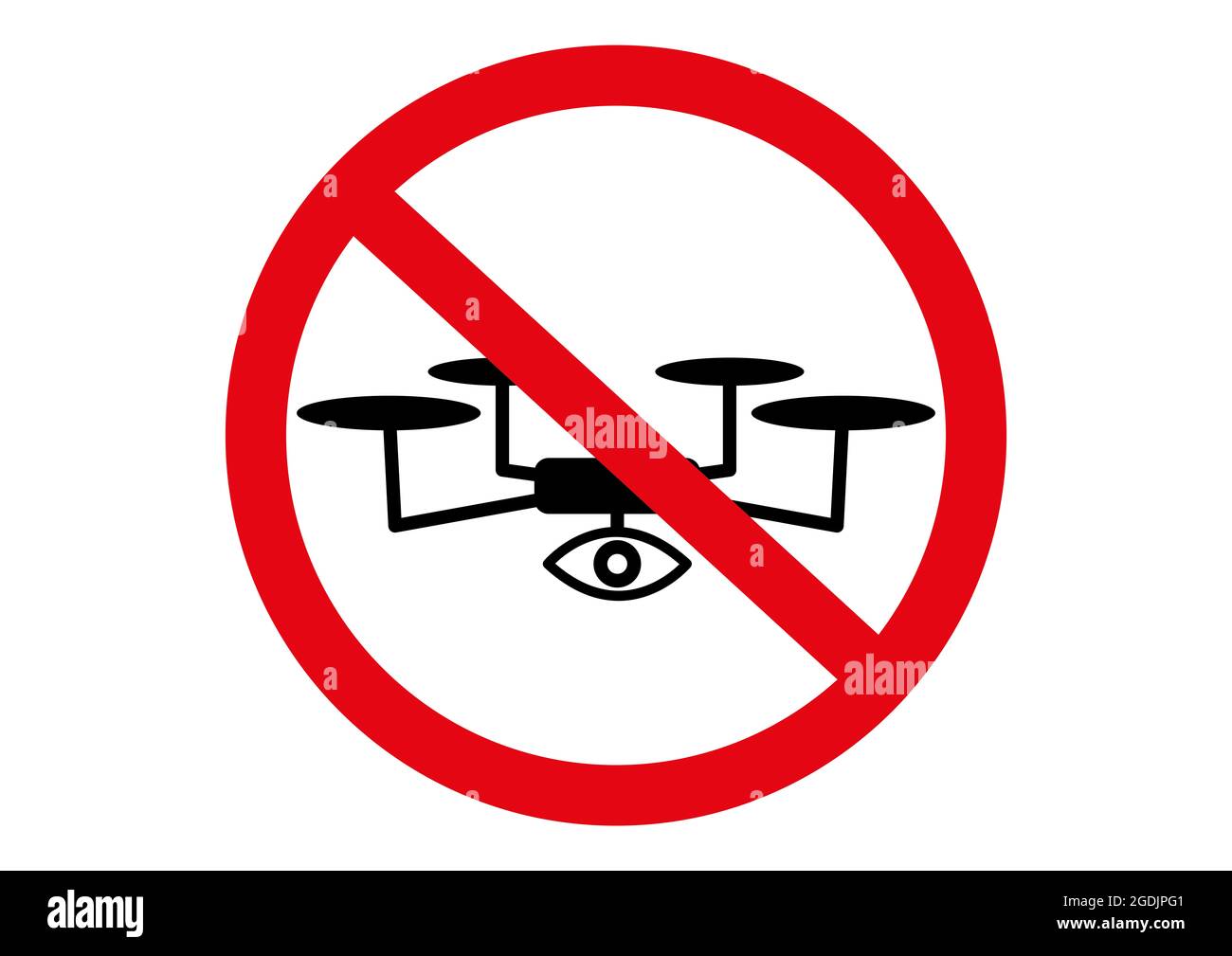 Airspace safety sign Cut Out Stock Images & Pictures - Alamy