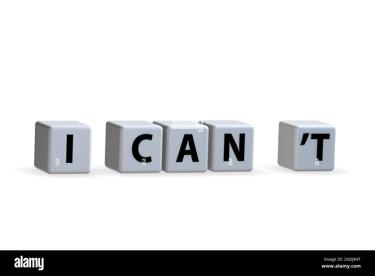 Determination concept with the rotating cubes- 3d rendering Stock Photo ...