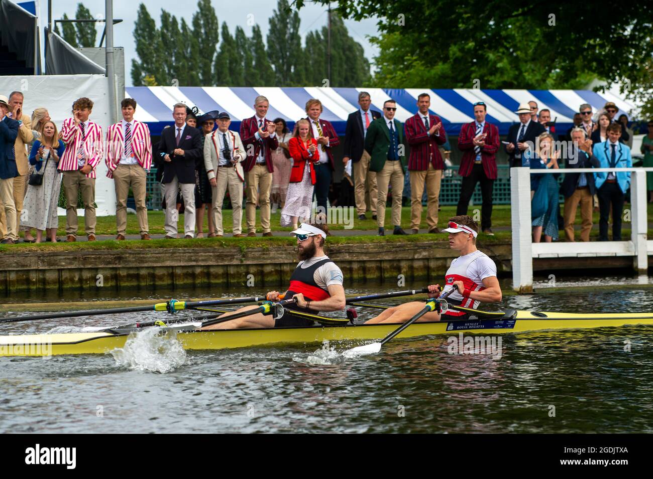 Henley-upon-Thames, Oxfordshire, UK. 13th August, 2021. Fintan McCarthy ...