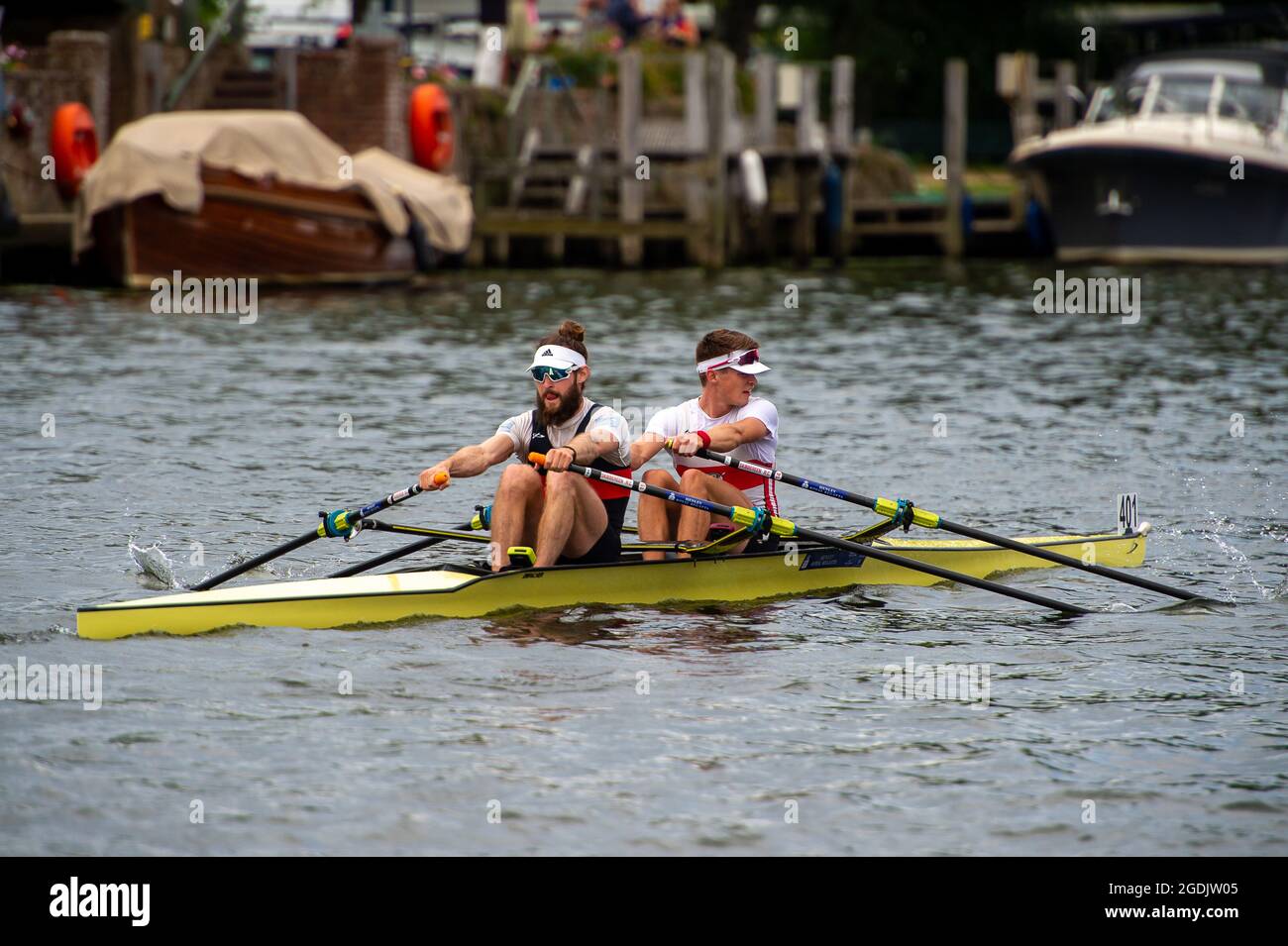 Henley-upon-Thames, Oxfordshire, UK. 13th August, 2021. Fintan McCarthy ...