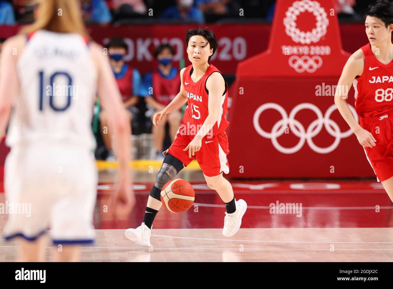 Saitama, Japan. 8th Aug, 2021. Nako Motohashi (JPN) Basketball : Women ...