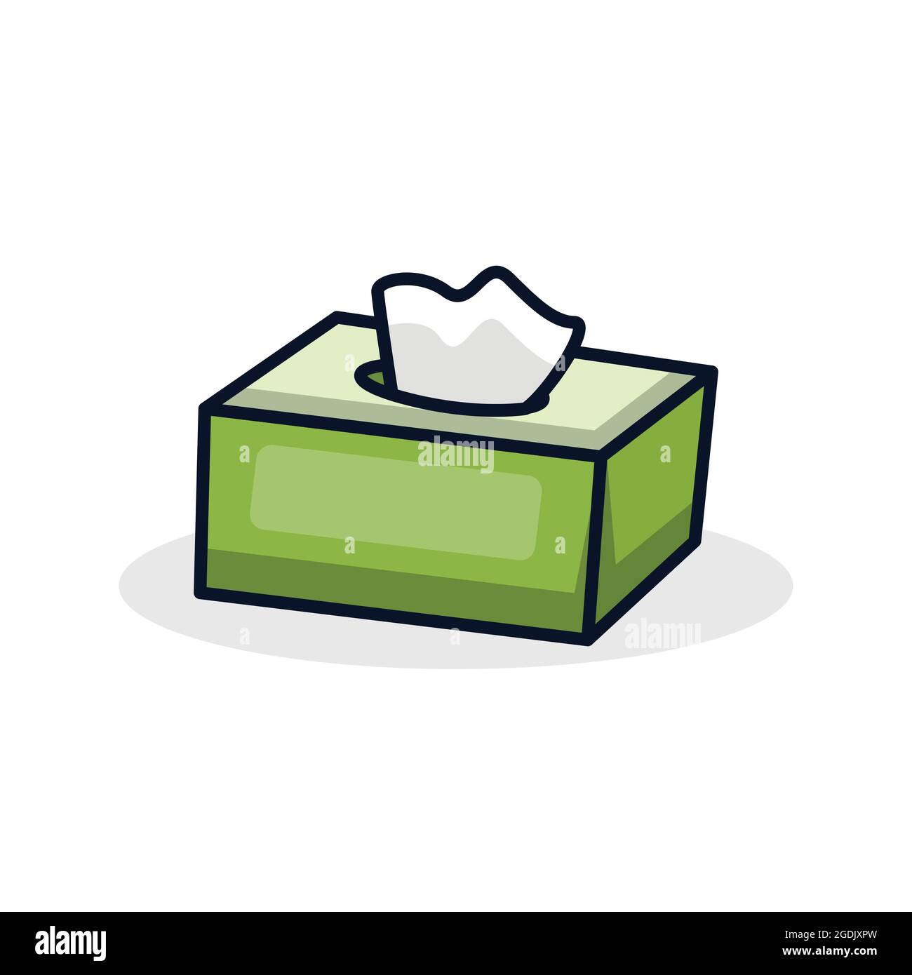 Vector illustration Tissue box Stock Vector Image & Art - Alamy