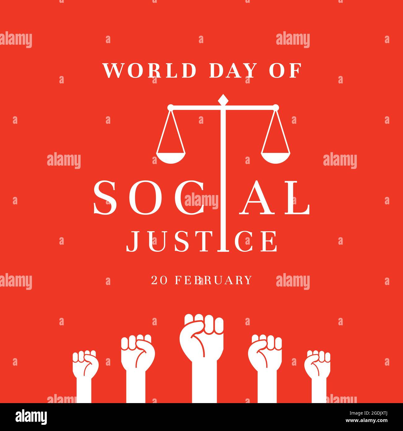 Woman with scales of justice Stock Vector Images - Alamy