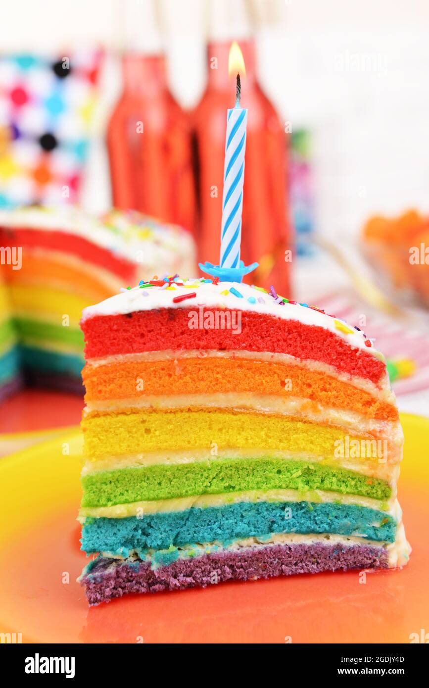 Rainbow Cake Wallpaper