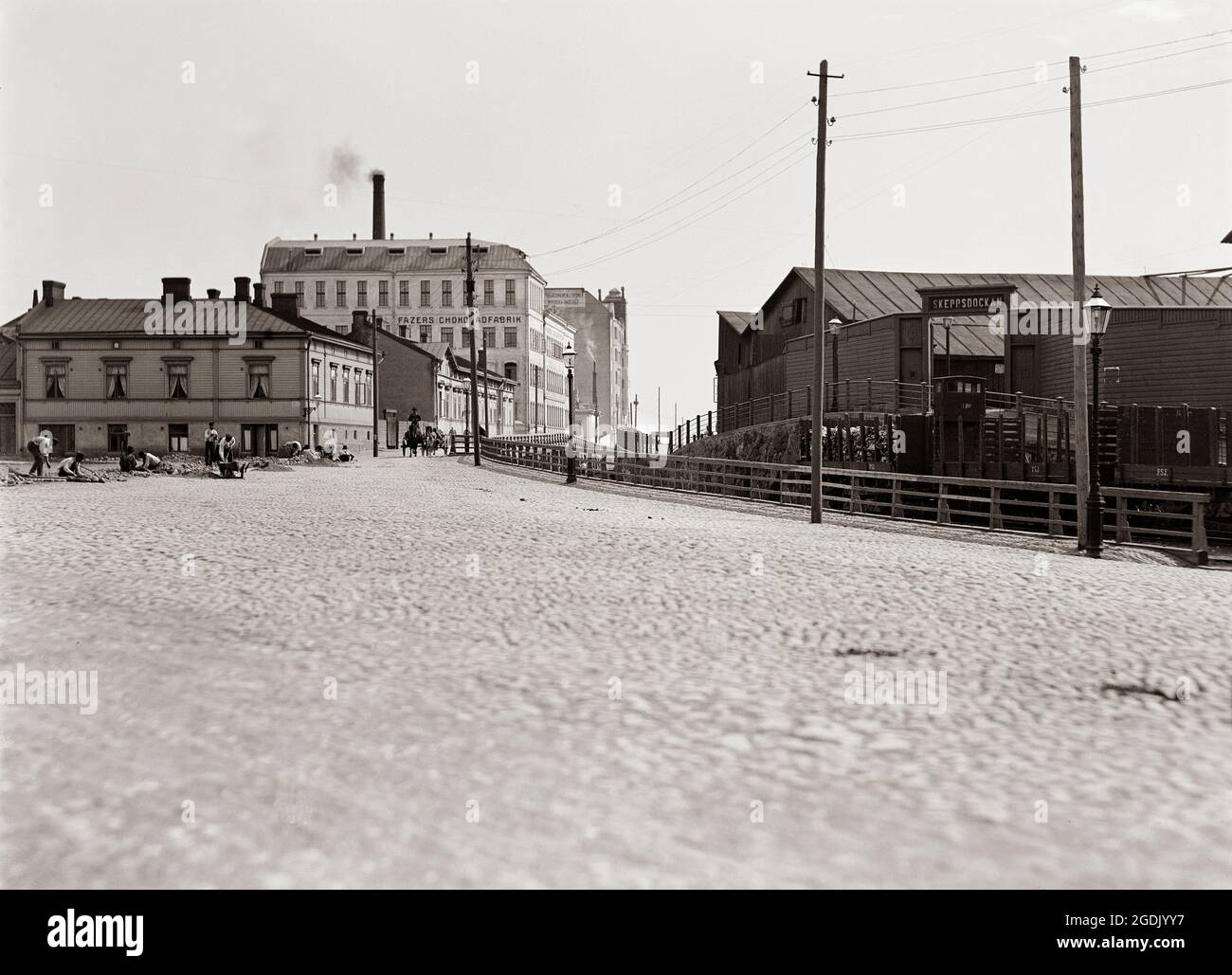 Local, Scandanavian, turn of the century architecture in Helsinki ...