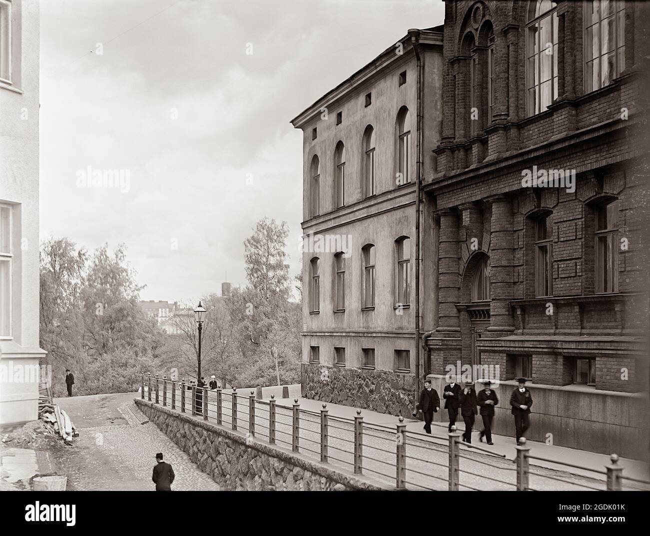 Local, Scandanavian, turn of the century architecture in Helsinki ...