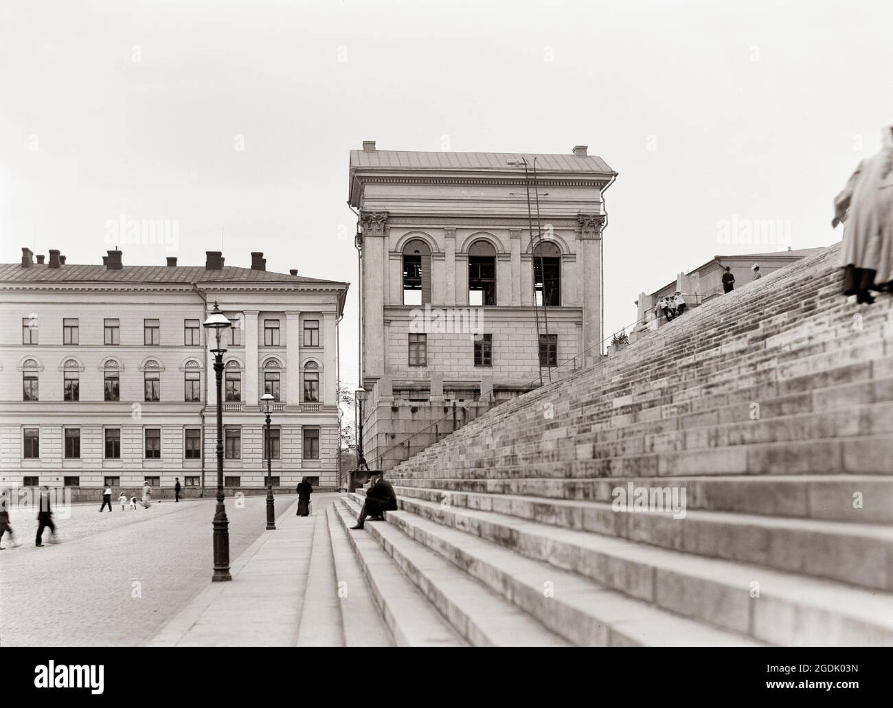 Local, Scandanavian, turn of the century architecture in Helsinki ...