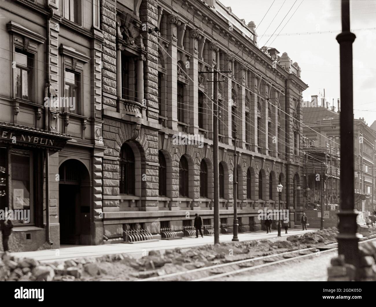 Local, Scandanavian, turn of the century architecture in Helsinki ...