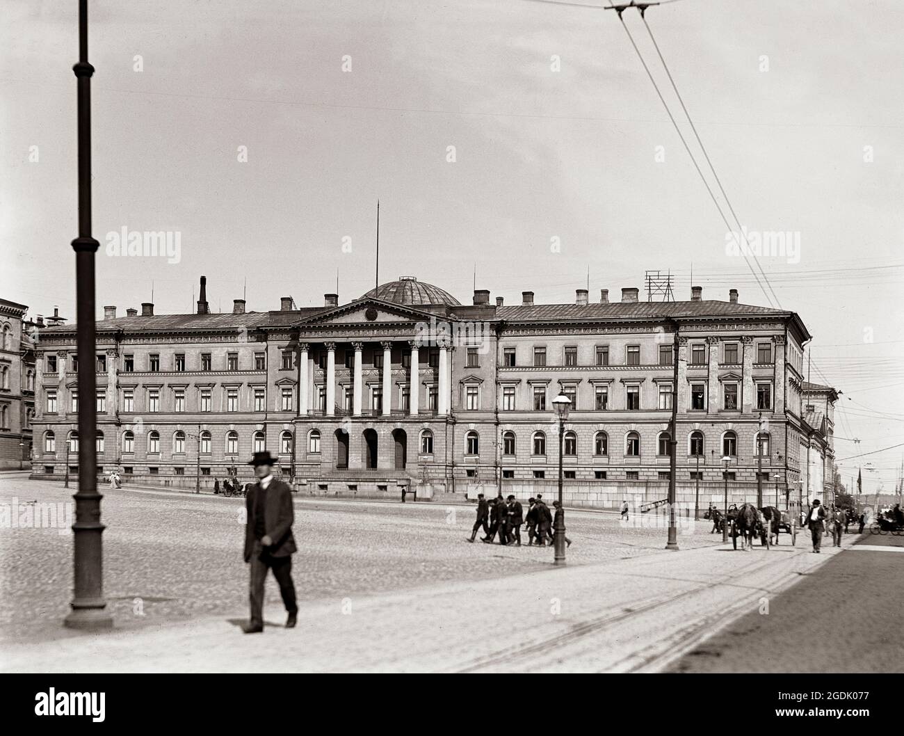 Local, Scandanavian, turn of the century architecture in Helsinki ...