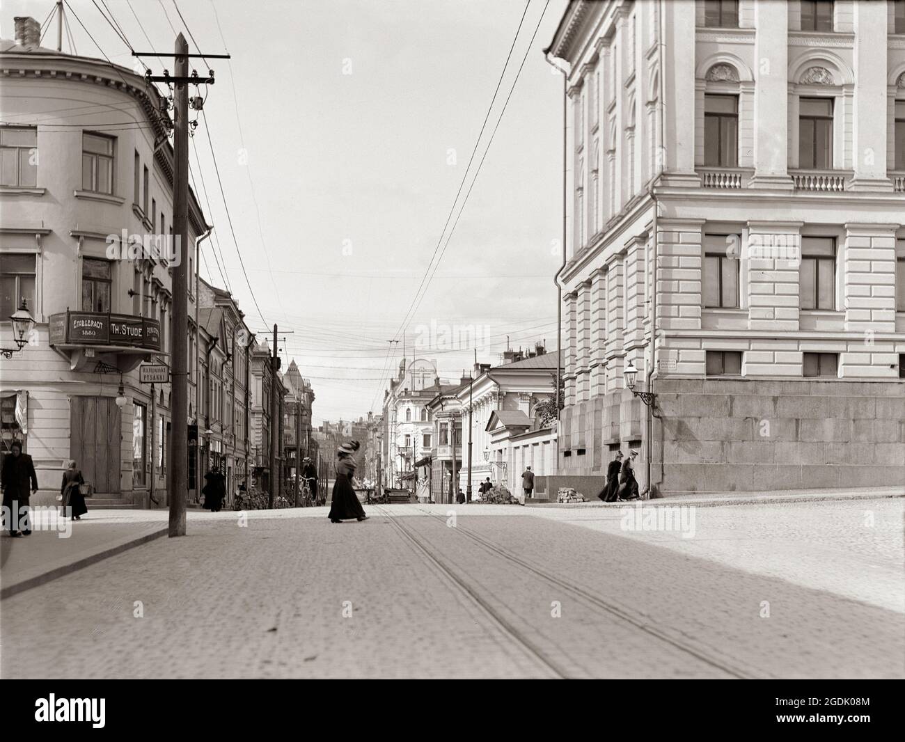Local, Scandanavian, turn of the century architecture in Helsinki ...
