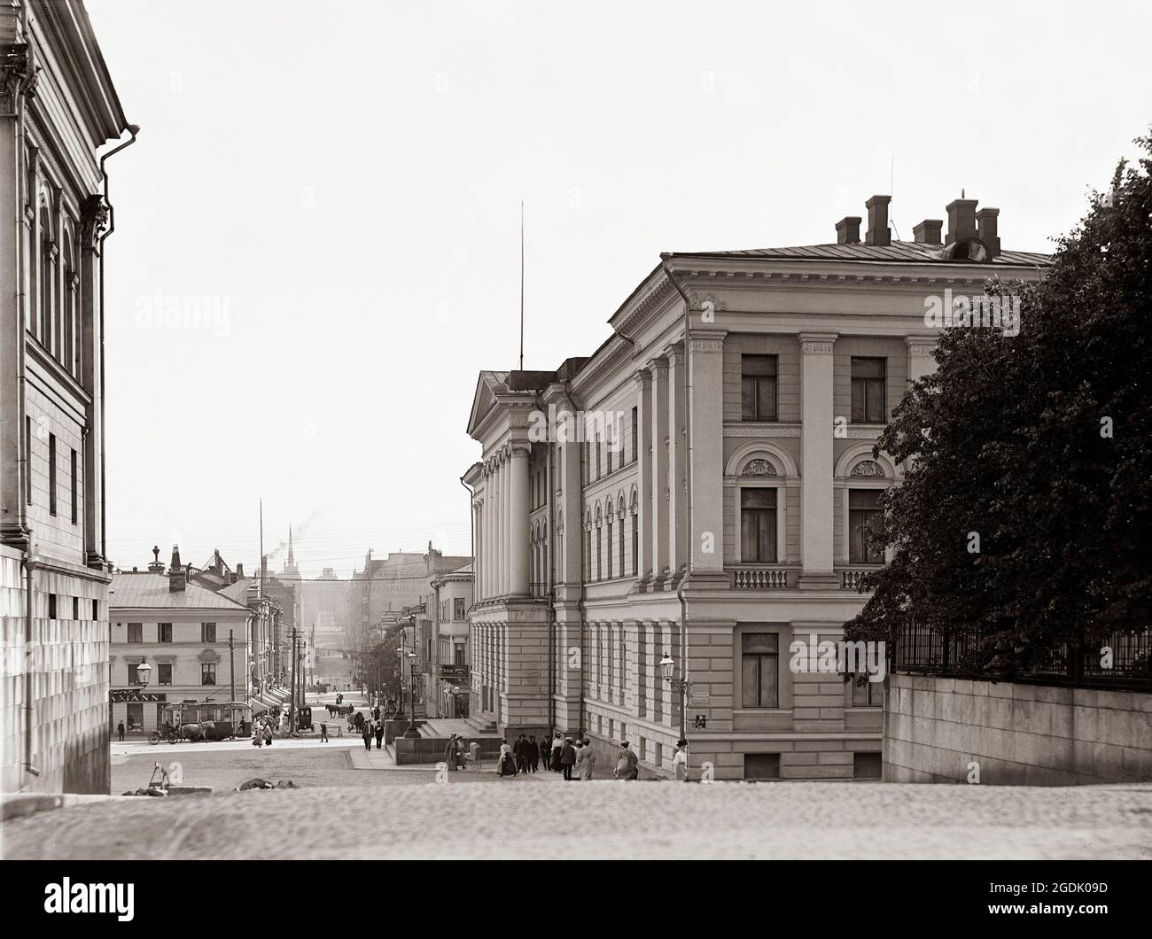 Local, Scandanavian, turn of the century architecture in Helsinki ...