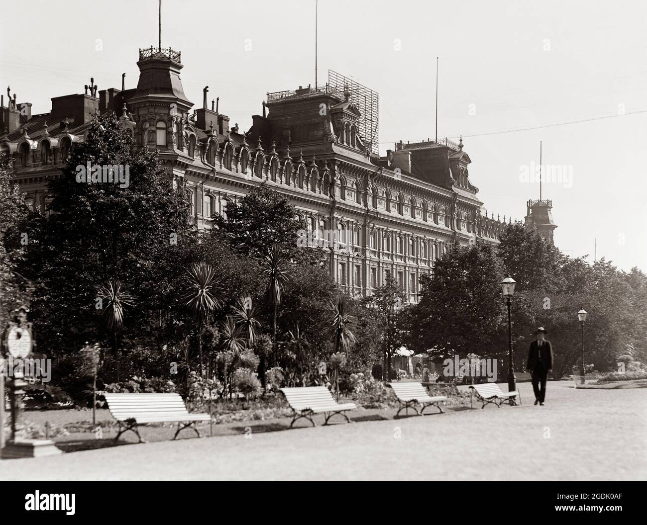 Local, Scandanavian, turn of the century architecture in Helsinki ...