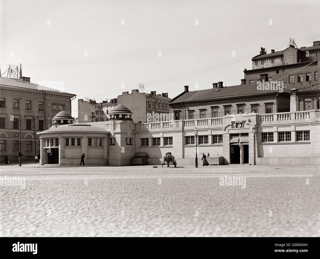 Local, Scandanavian, turn of the century architecture in Helsinki ...